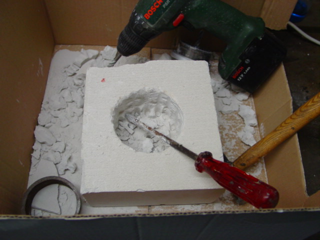 Homemade electric melting furnace