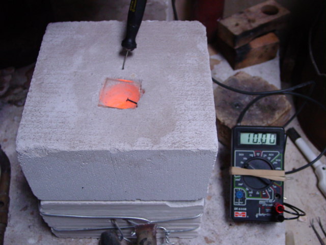 Homemade electric melting furnace